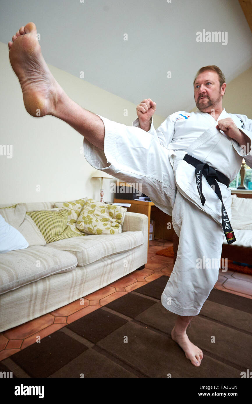 Karate Class Lesson Disability High Resolution Stock Photography and ...