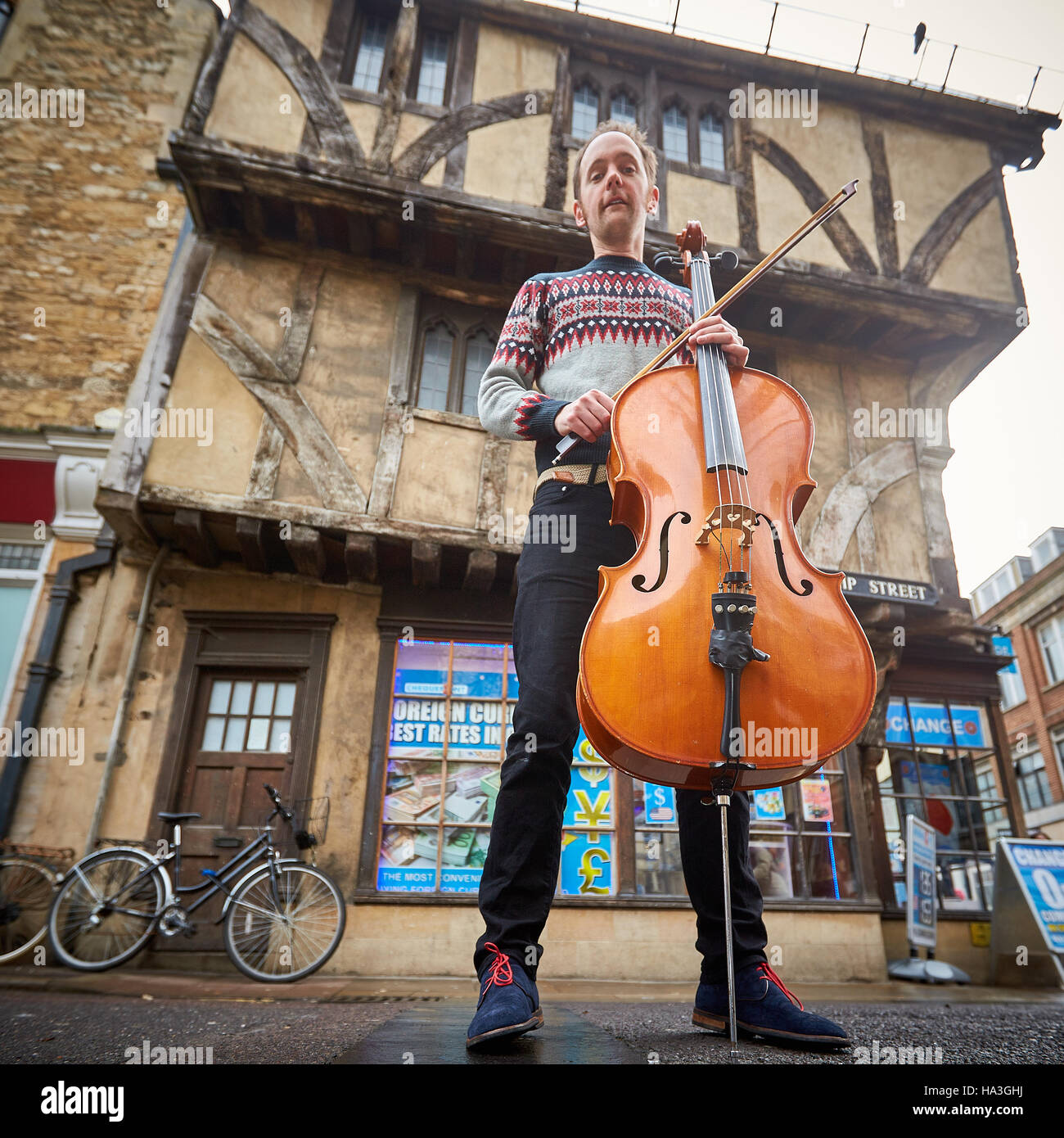 Jon Ouin, a member of folk-pop band Stornoway, pictured in St Michael ...