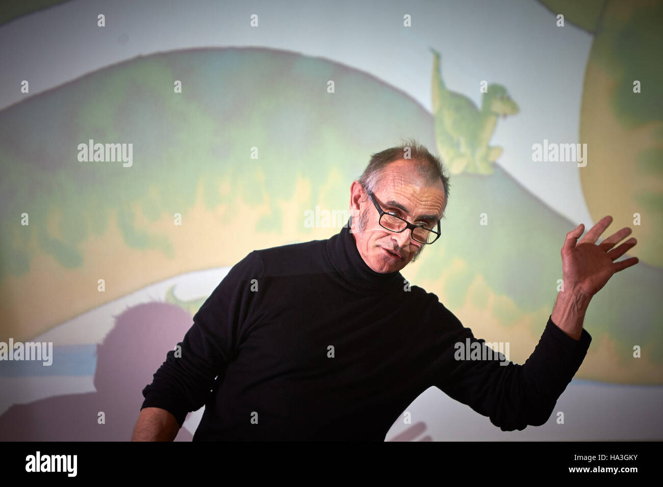 Children's author, illustrator, artist and pop up book designer Paul ...