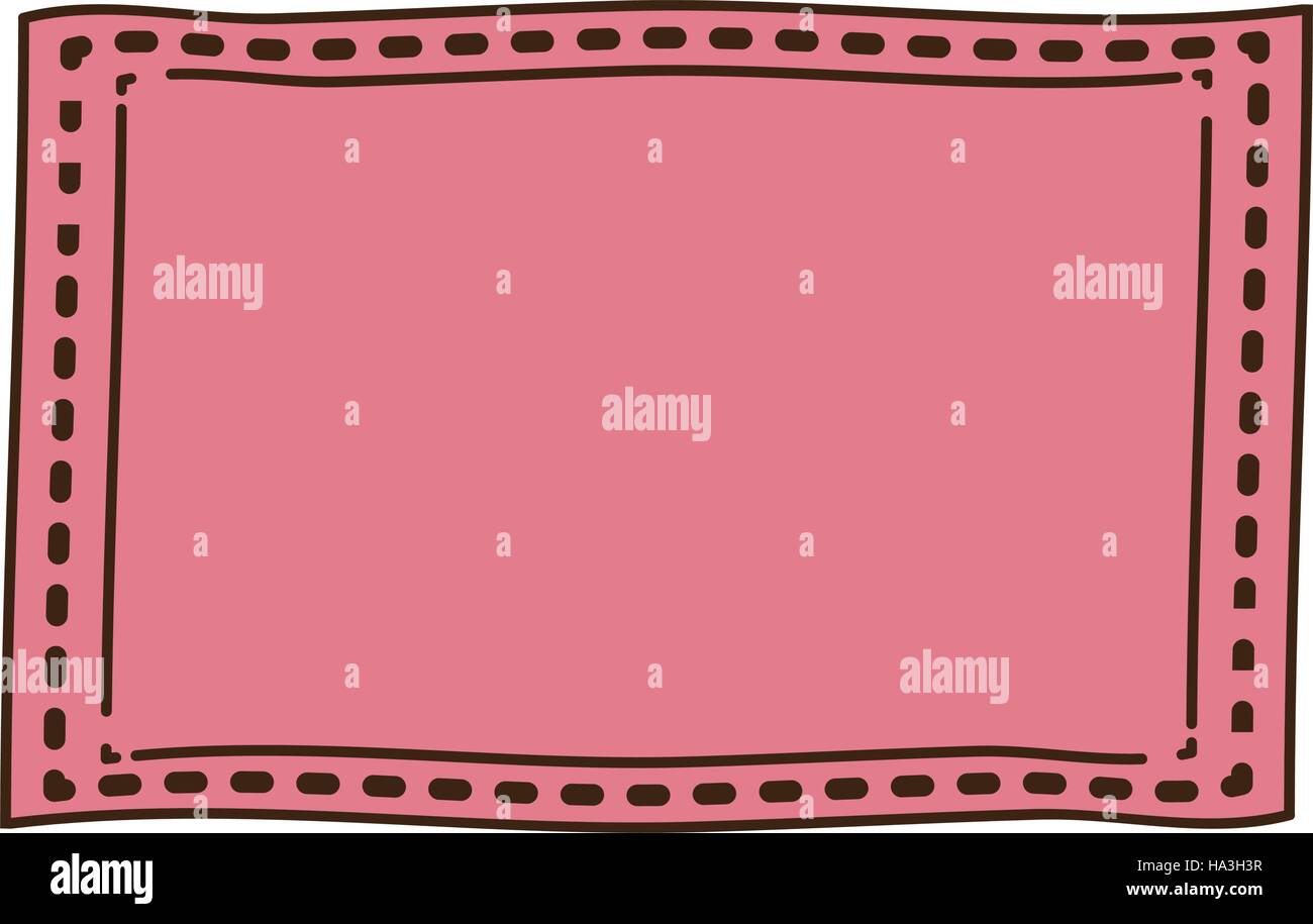 vintage frame icon with rectangular shape vector illustration Stock ...