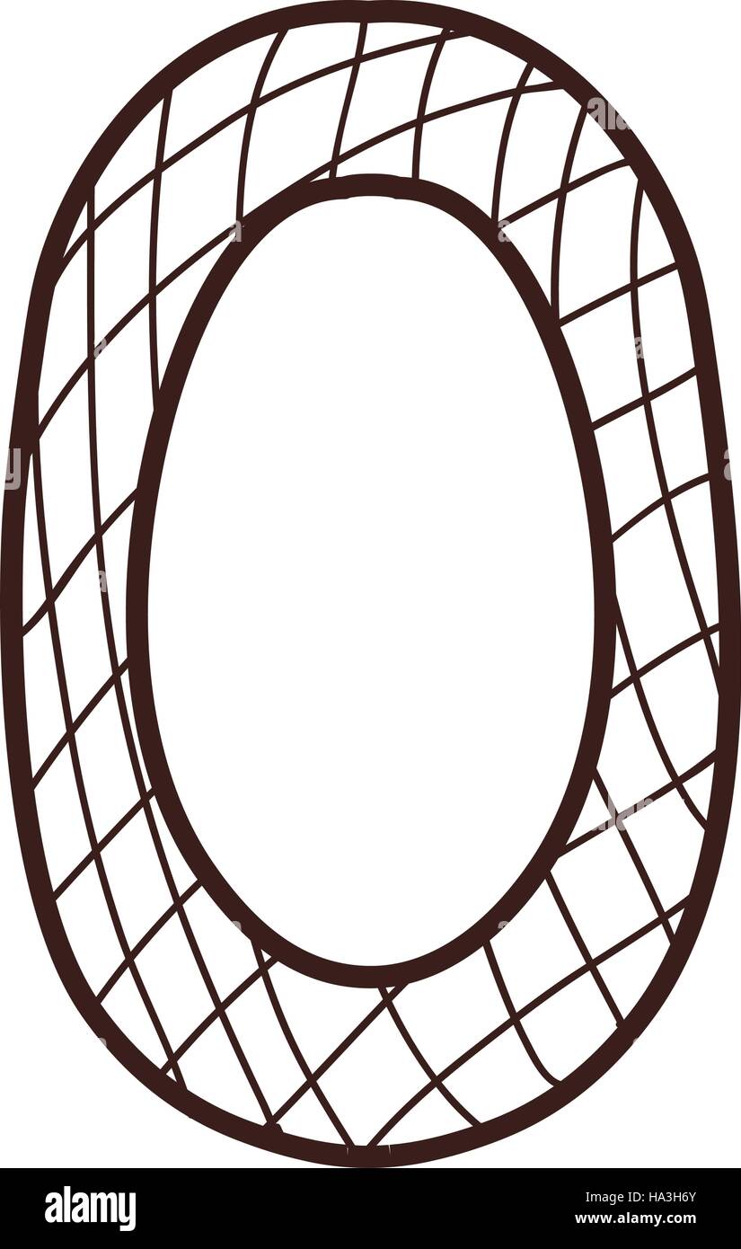 silhouette number zero with line crossed Stock Vector Image & Art - Alamy