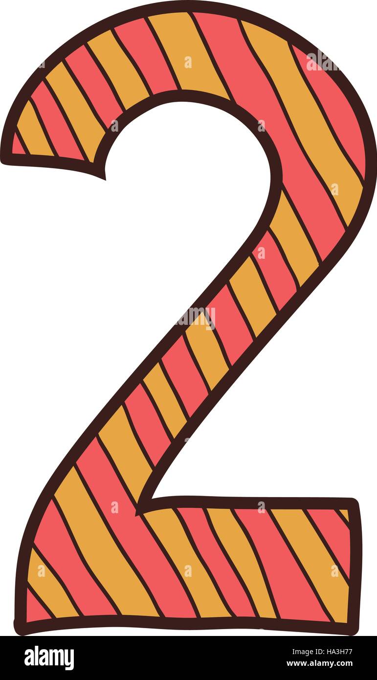 Number 2 all over Stock Vector Images - Alamy