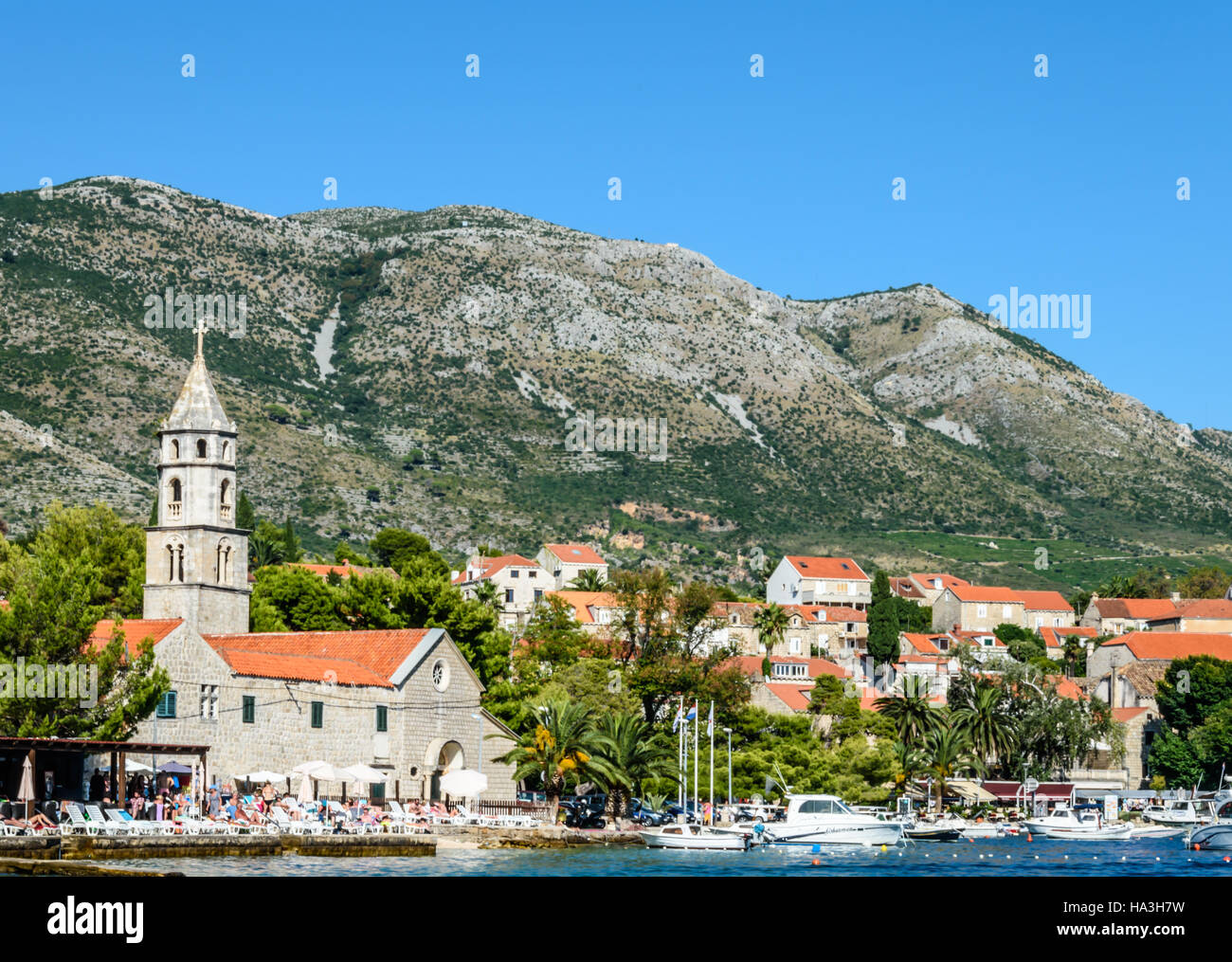 Cavtat beach hi-res stock photography and images - Alamy