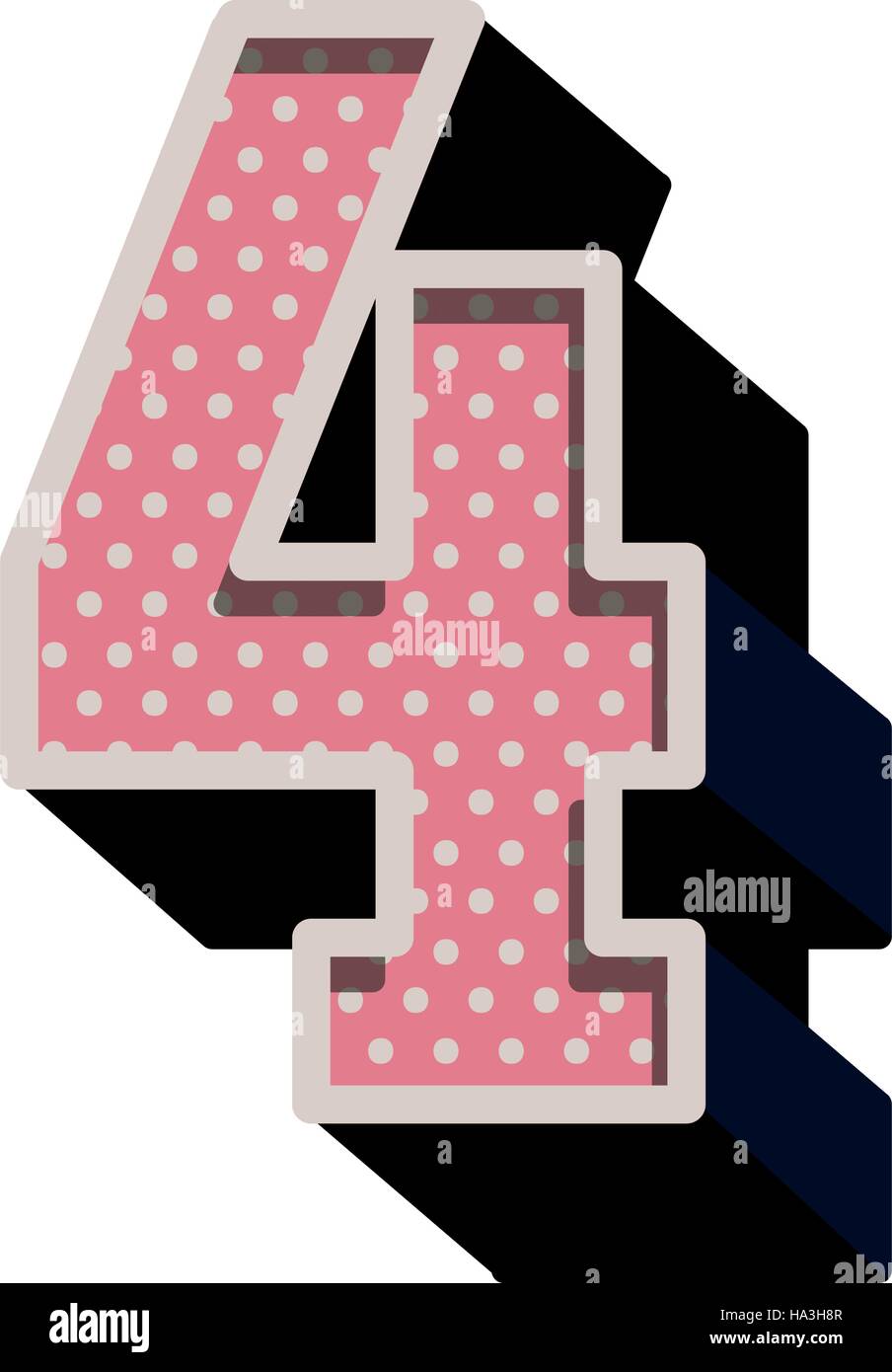 Four dotted Stock Vector Images - Alamy