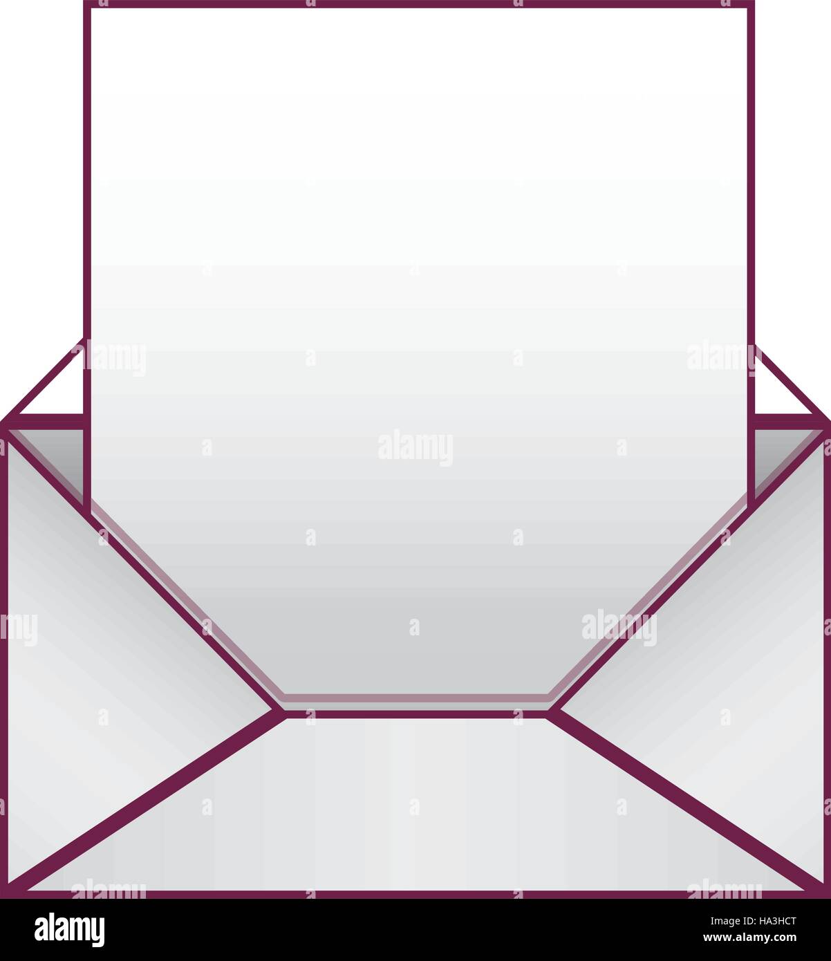 Paper sheets open blank Stock Vector Images - Alamy