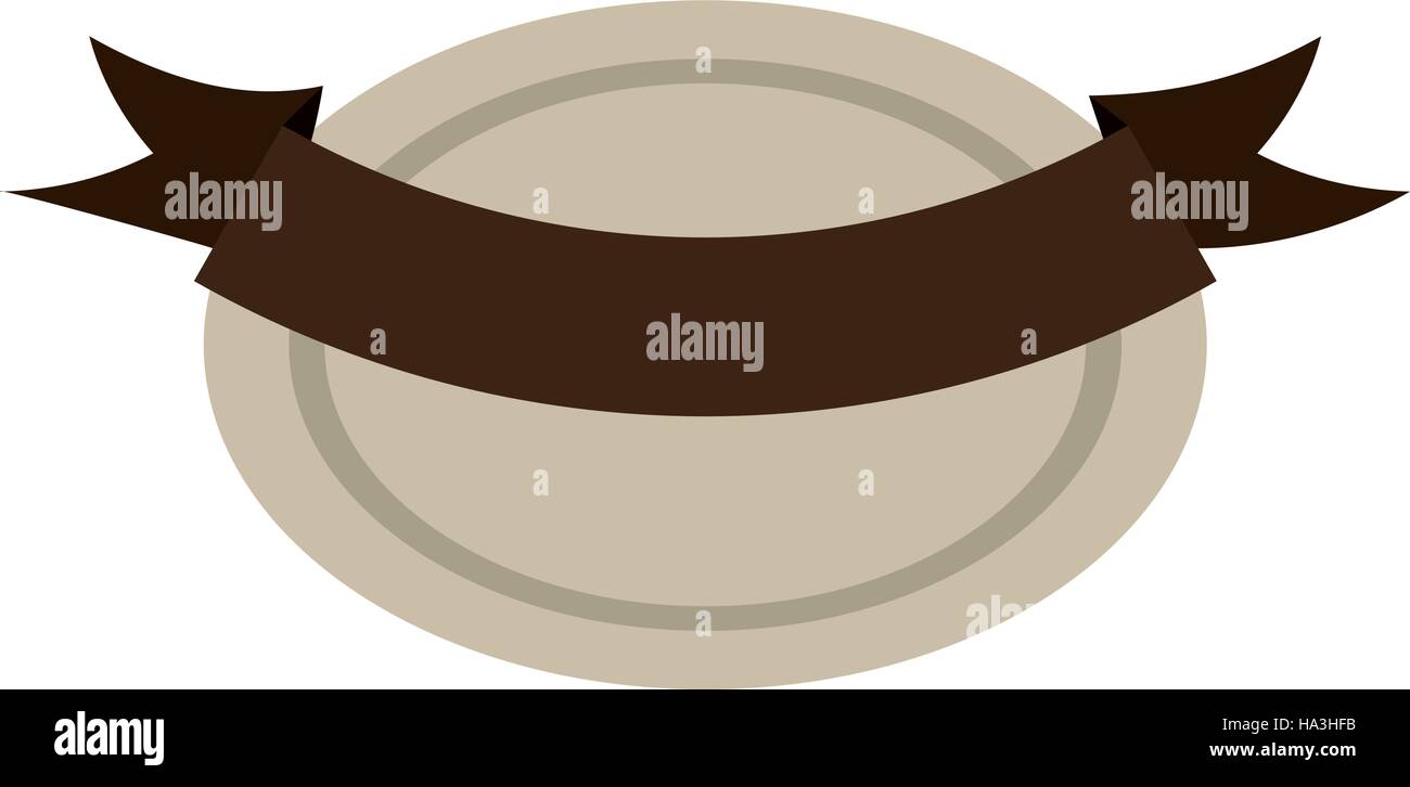 oval shape seal stamp with brown label Stock Vector Image & Art - Alamy