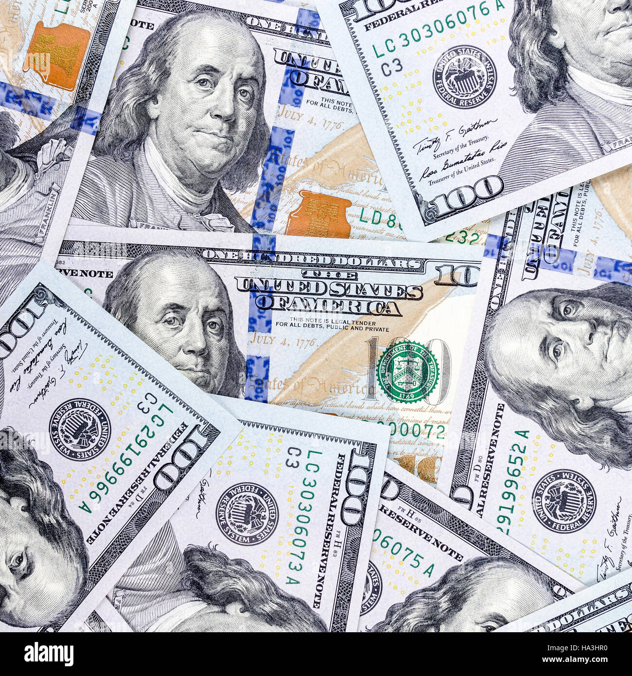 Heap of dollars, money background Stock Photo - Alamy