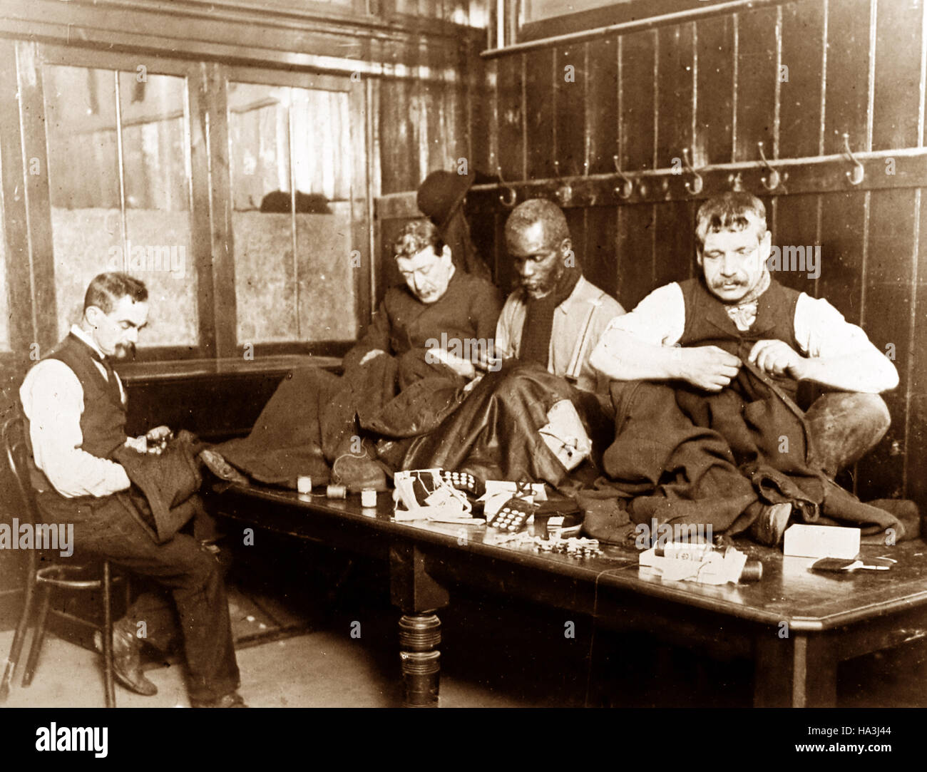 YMCA job training after WW1 Stock Photo - Alamy