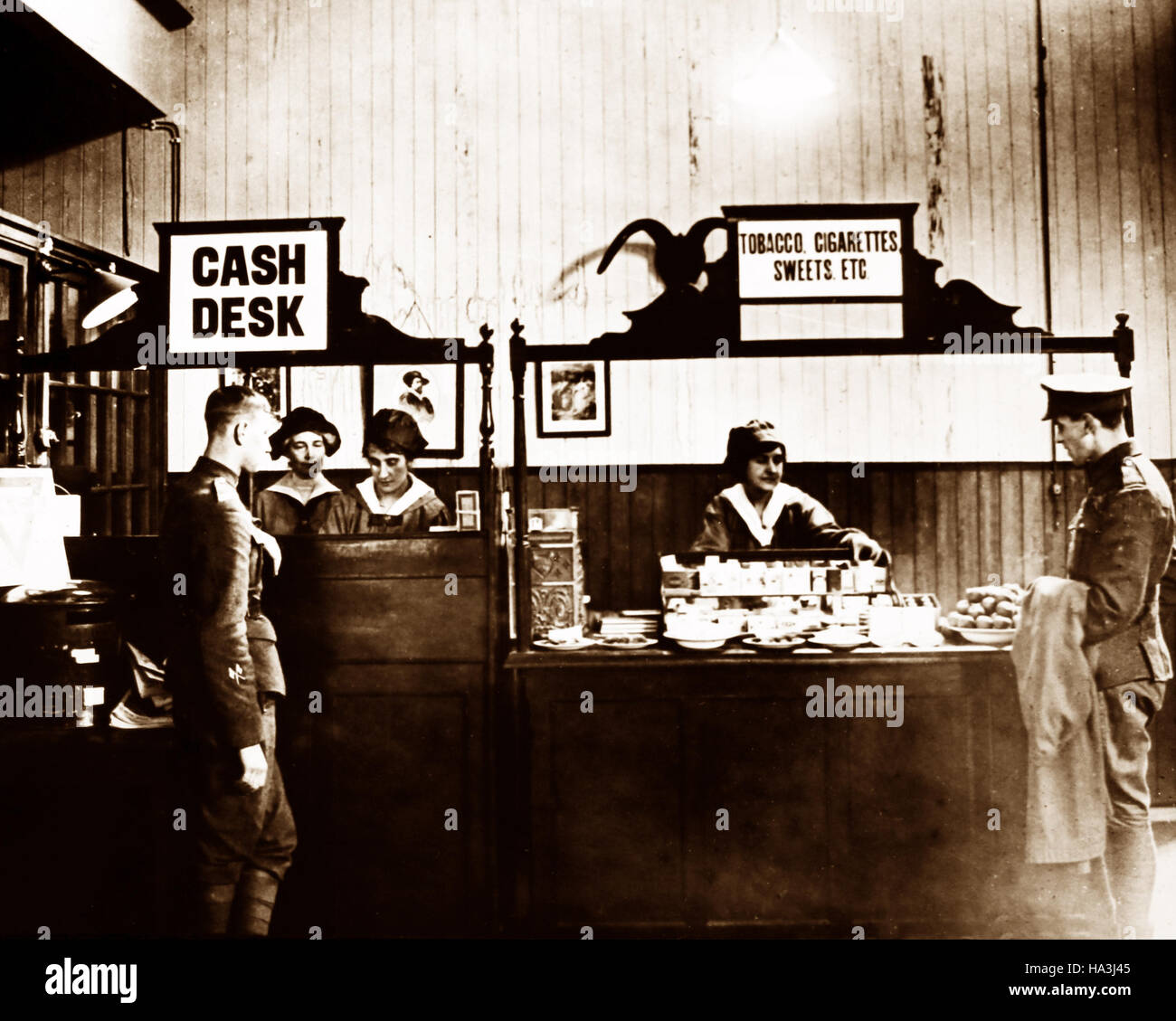 YMCA Shakespeare Hut, London during WW1 Stock Photo - Alamy