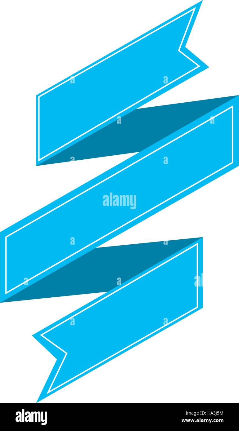 banner ribbon sky blue graphic Stock Vector Image & Art - Alamy
