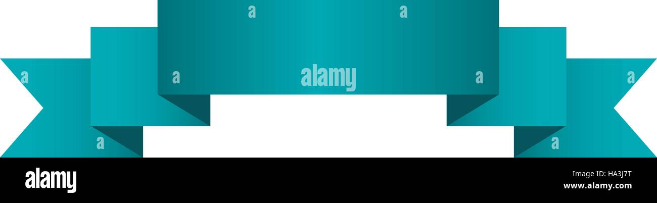 banner ribbon ocean blue graphic Stock Vector Image & Art - Alamy