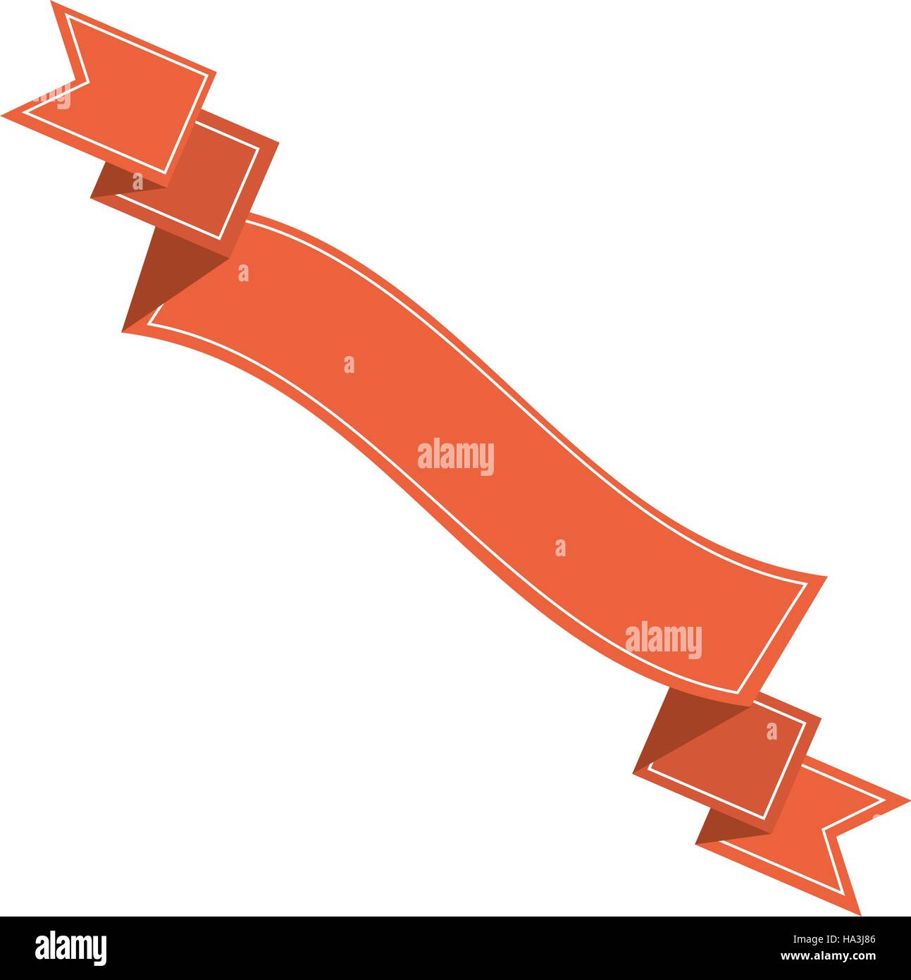 ribbon banner design icon Stock Vector Image & Art - Alamy