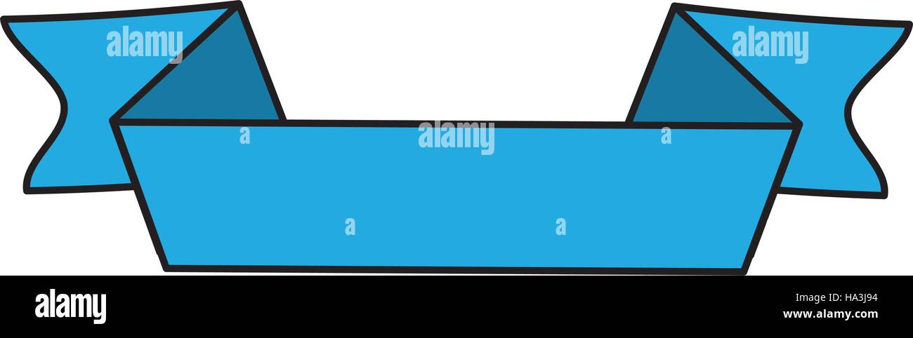ribbon banner design icon Stock Vector Image & Art - Alamy