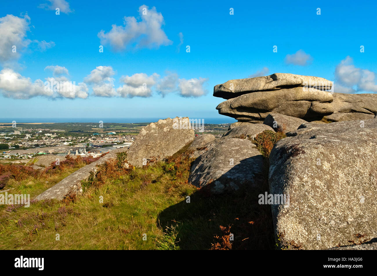 Carnbrea cornwall hi-res stock photography and images - Alamy