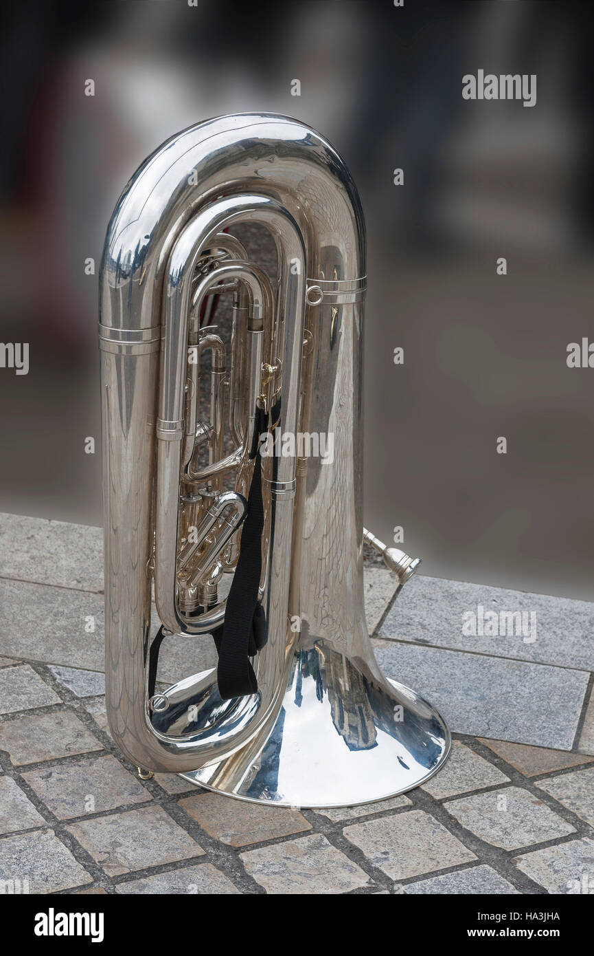 White tuba hi-res stock photography and images - Alamy
