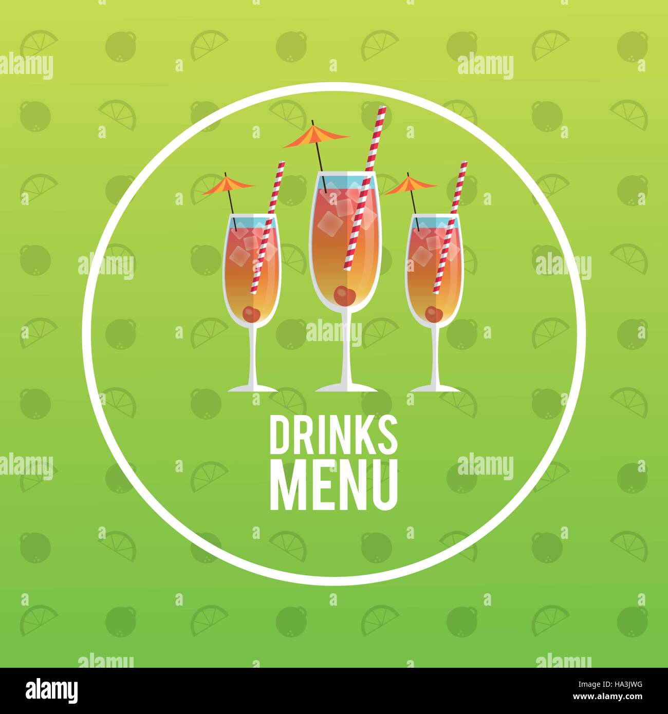 set cocktail design style Stock Vector Image & Art - Alamy