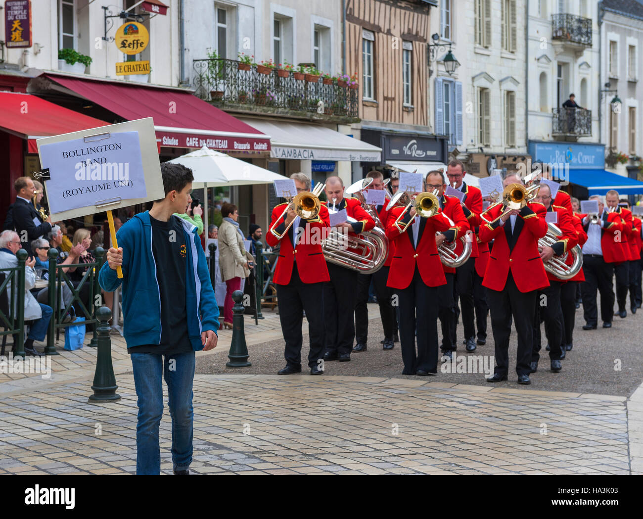 Bollington brass band hi-res stock photography and images - Alamy