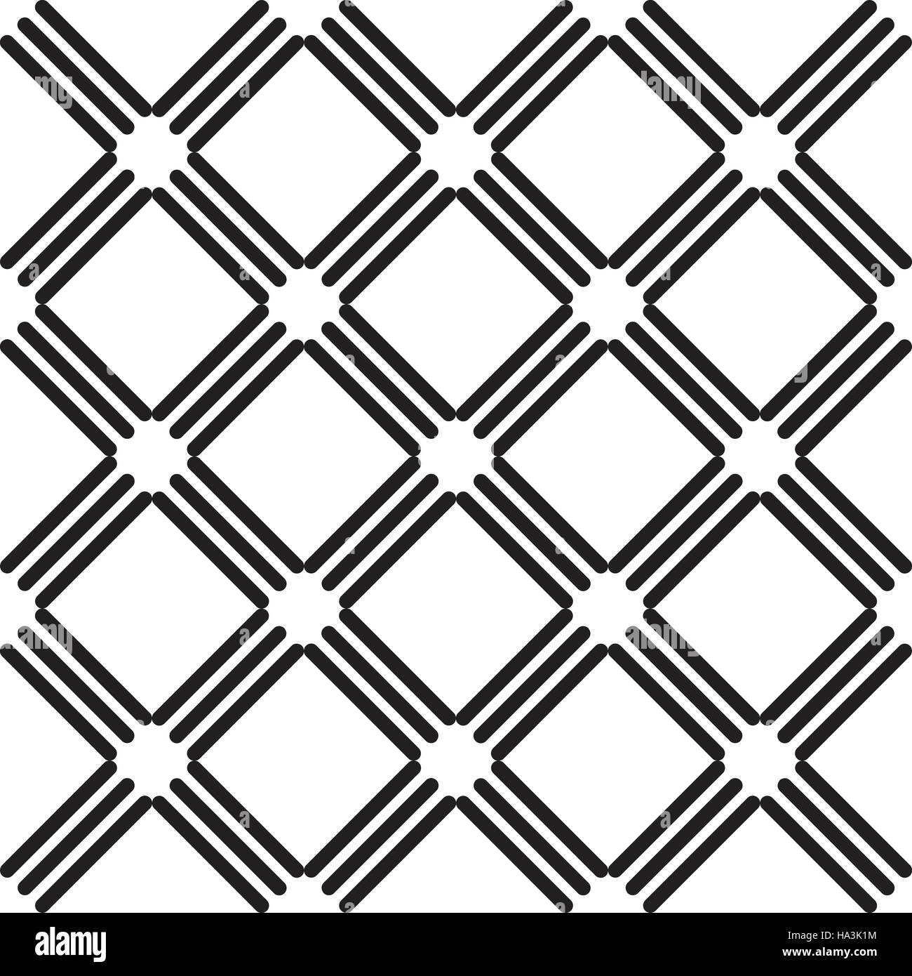 Seamless black white rounded Cut Out Stock Images & Pictures - Alamy