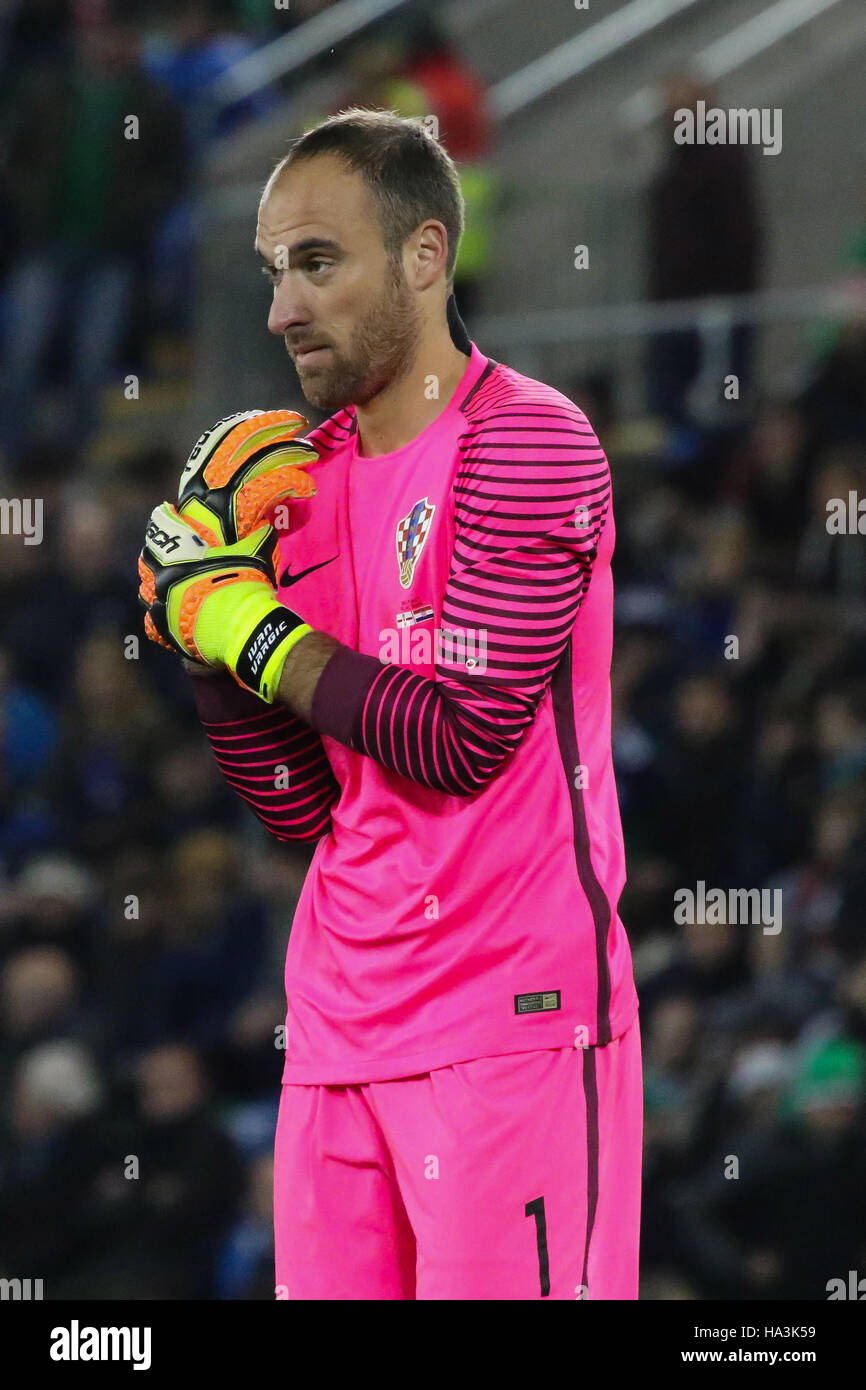 National Football Stadium at Windsor Park, Belfast. 15th November 2016 ...