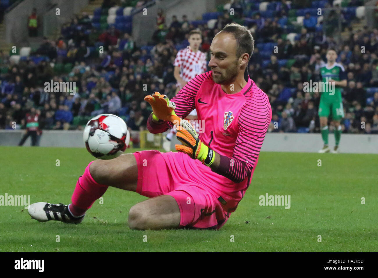 National Football Stadium at Windsor Park, Belfast. 15th November 2016 ...