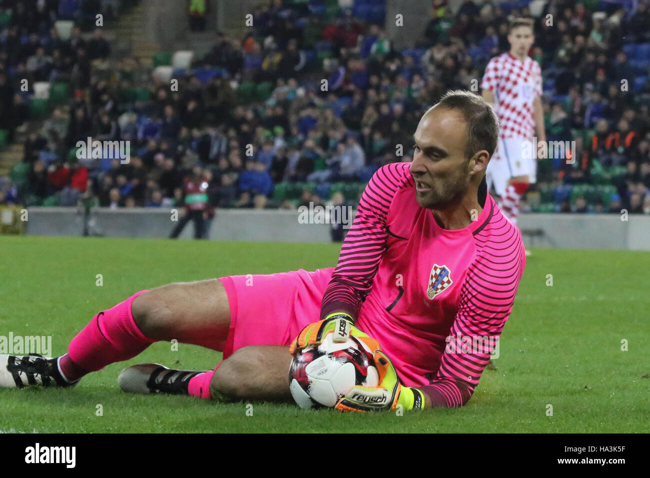 National Football Stadium at Windsor Park, Belfast. 15th November 2016 ...