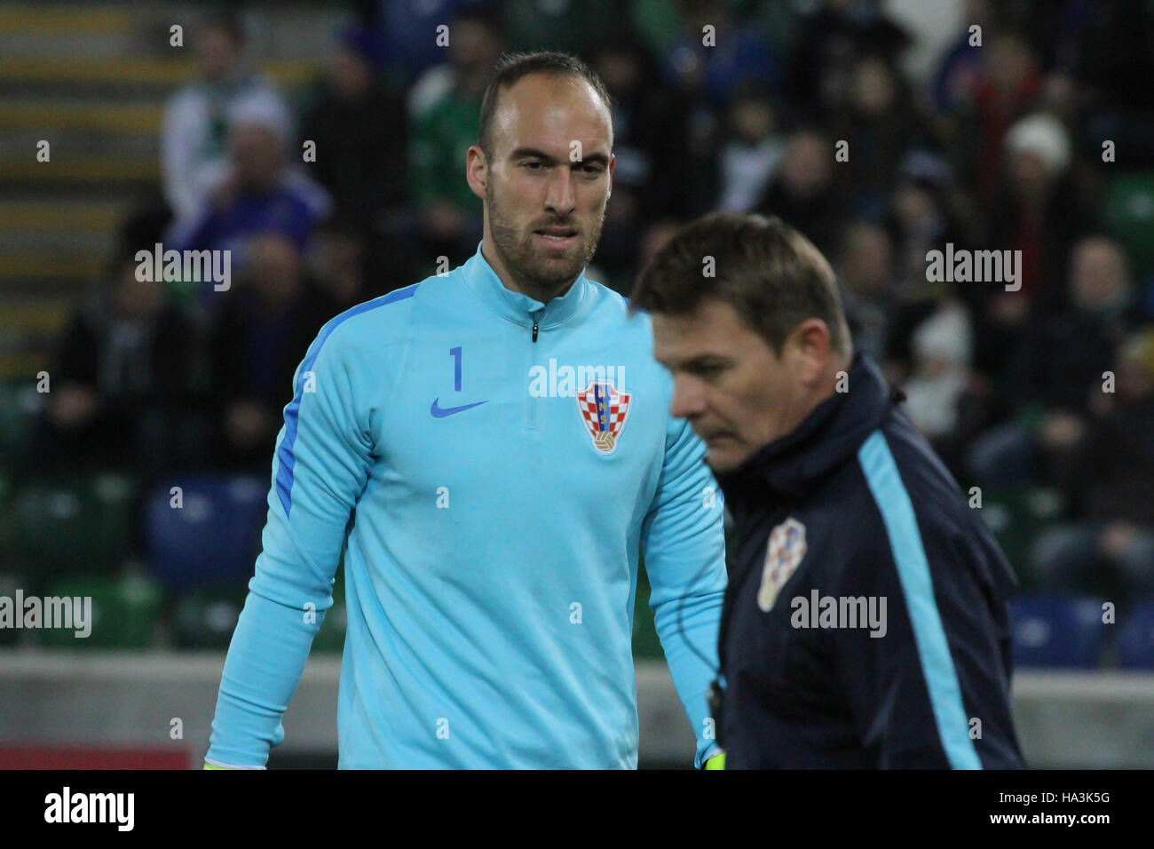 National Football Stadium at Windsor Park, Belfast. 15th November 2016 ...