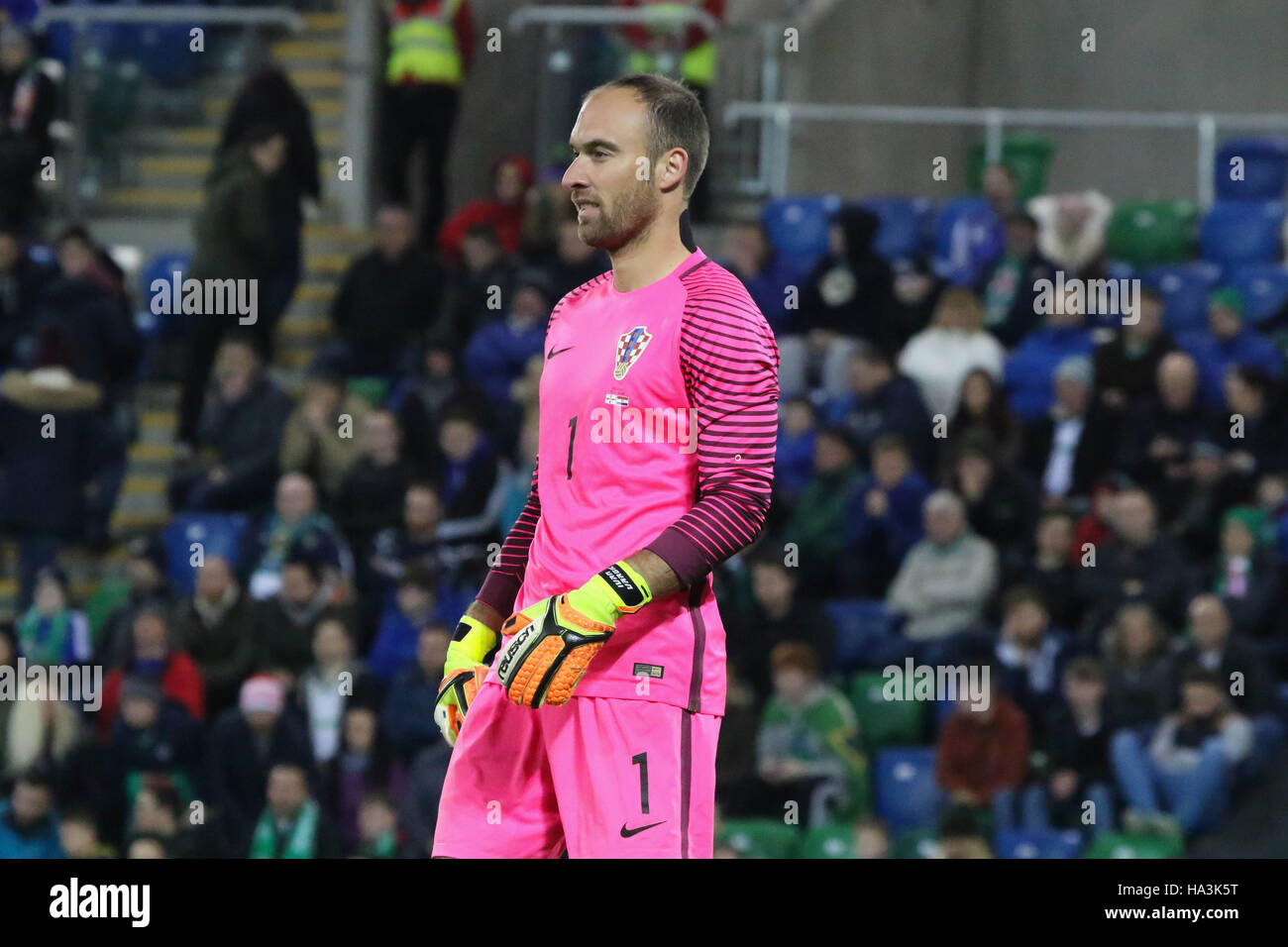 National Football Stadium at Windsor Park, Belfast. 15th November 2016 ...
