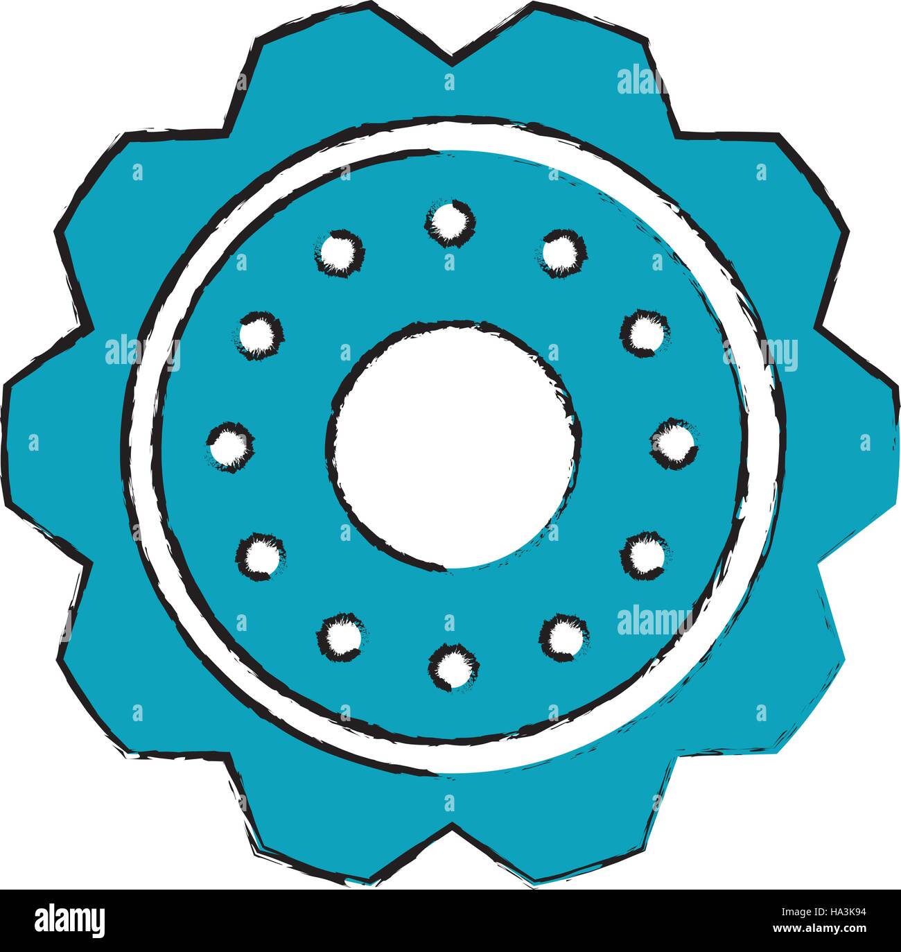 Technical drawing engine Stock Vector Images - Alamy