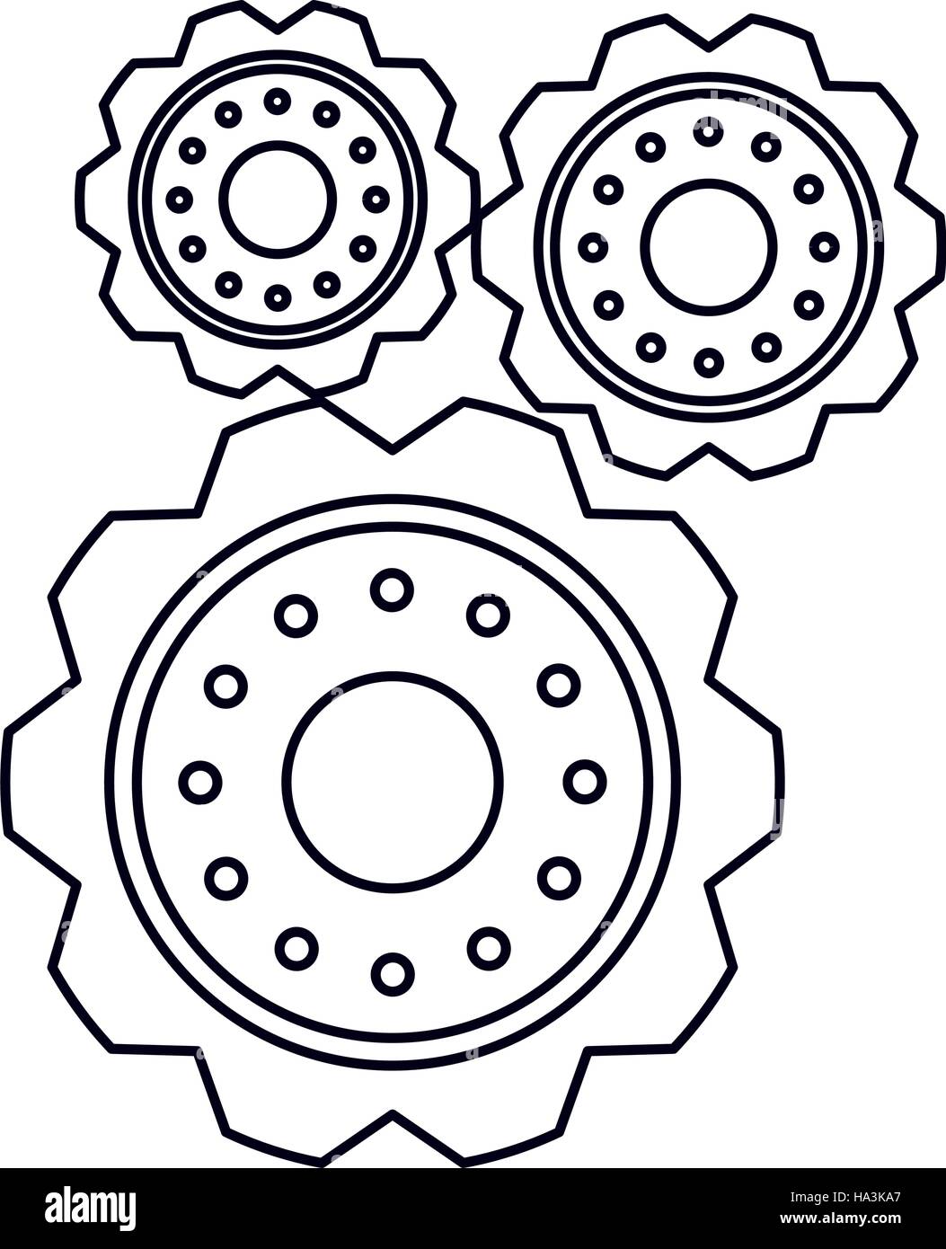 Engine configuration Stock Vector Images - Alamy