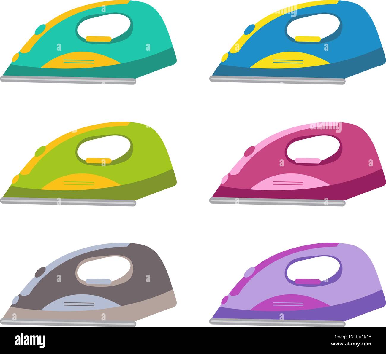 Iron vector icon isolated on a white background Stock Vector Image ...