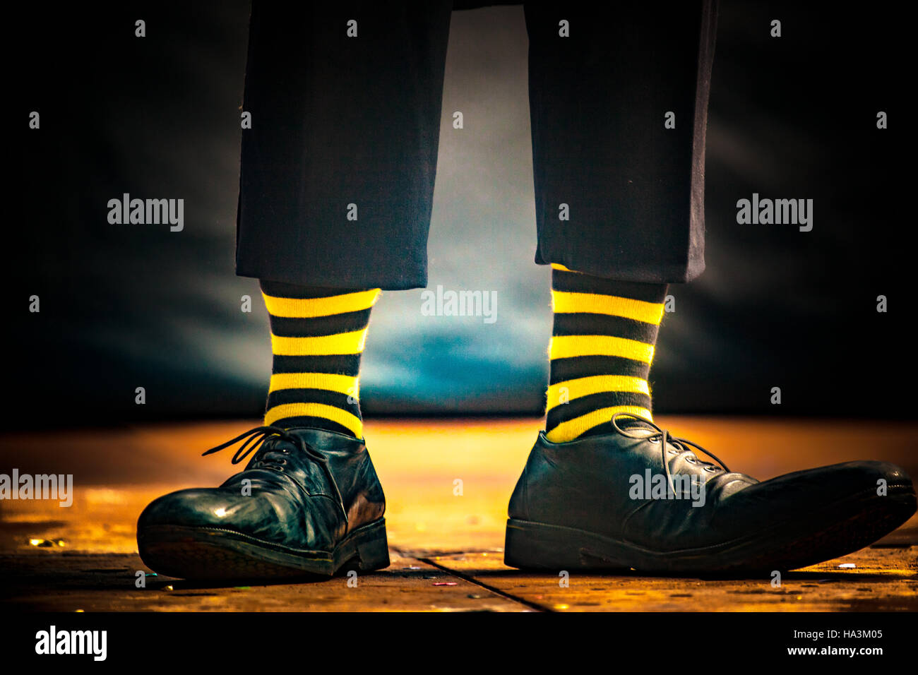 clown performance during the Clownbaret festival Stock Photo - Alamy