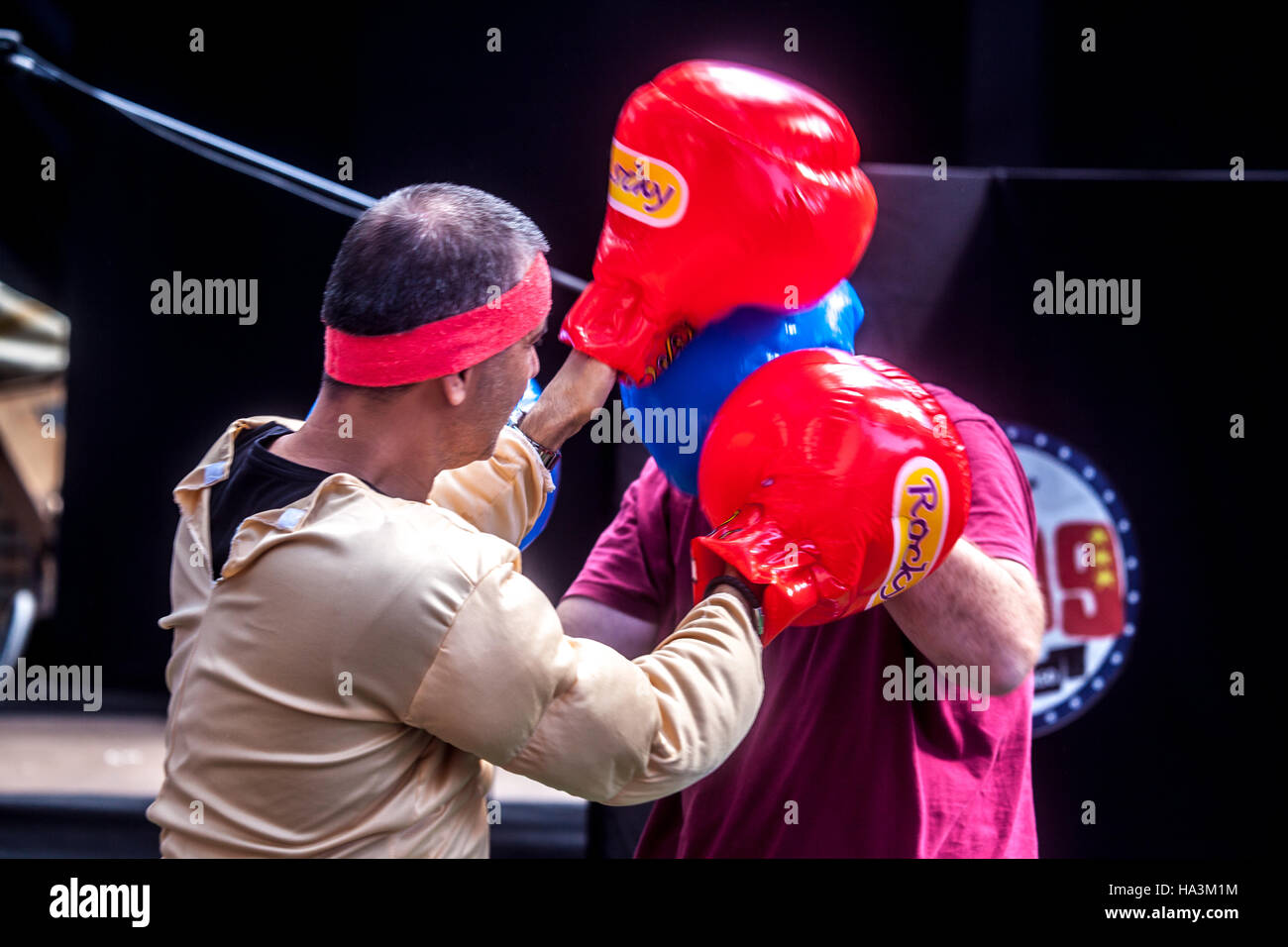 clown performance during the Clownbaret festival Stock Photo - Alamy