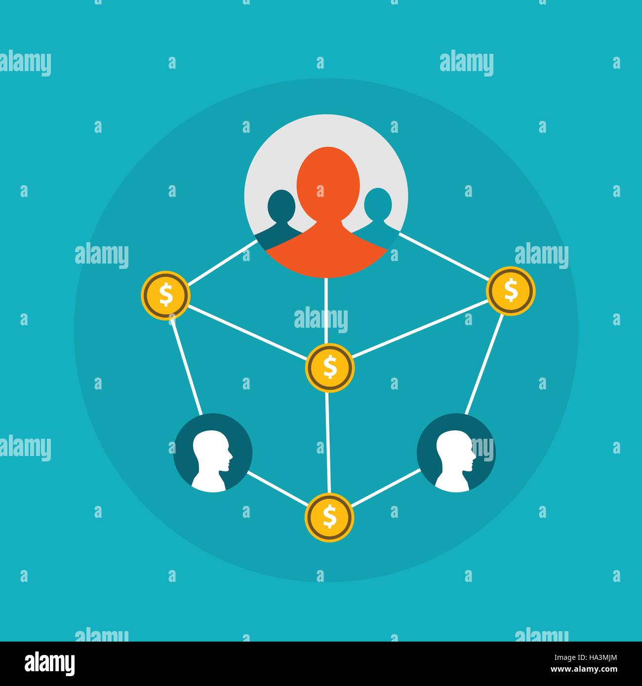 Network strategies Stock Vector Images - Alamy