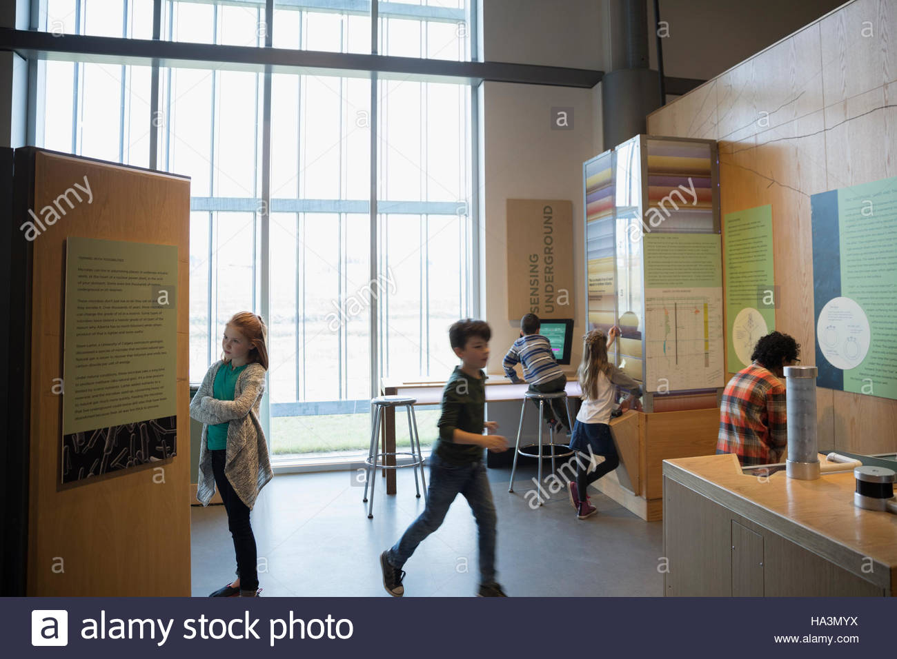 Interactive exhibition children hi-res stock photography and images - Alamy