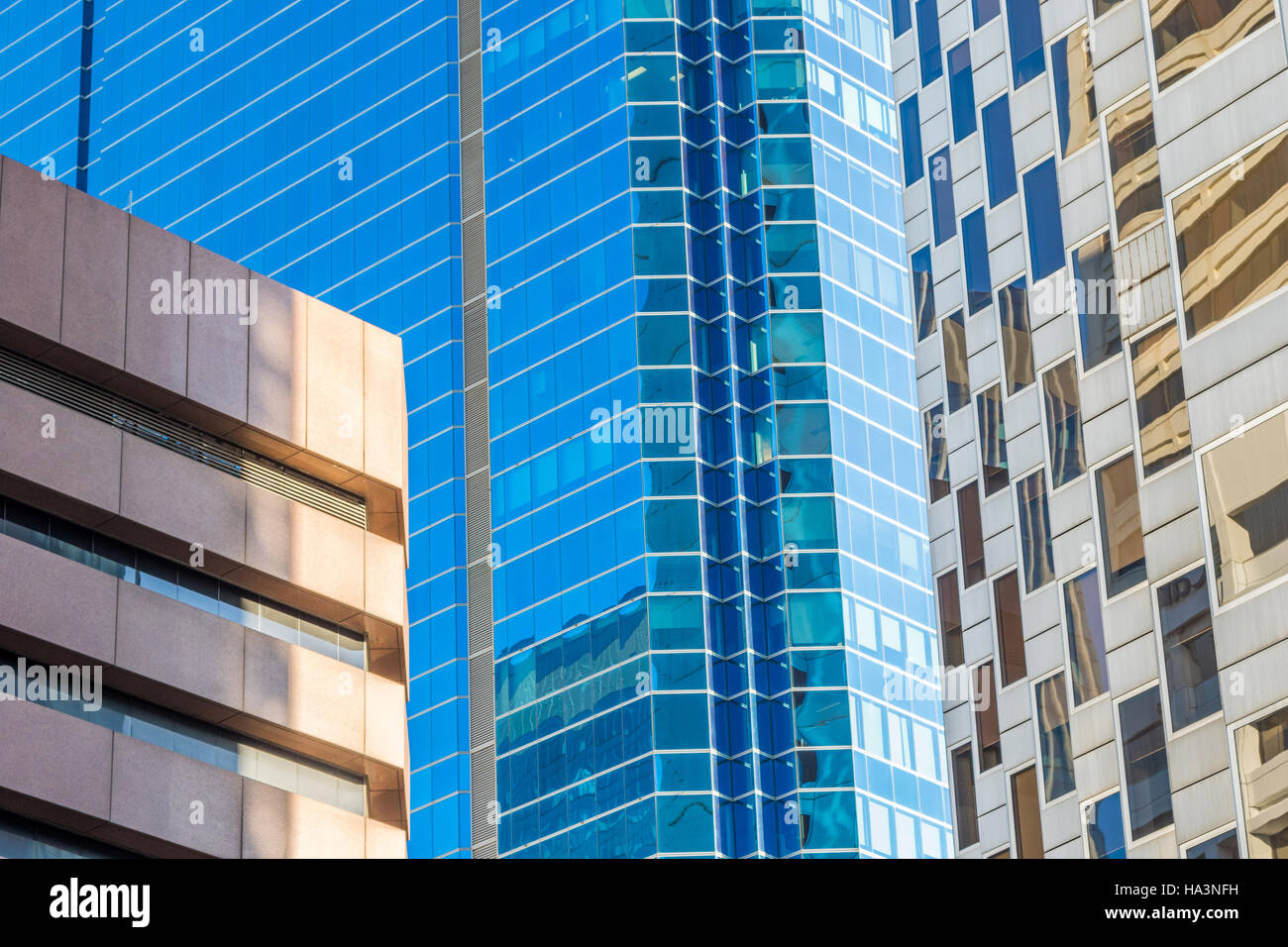 Abstract patterns of buildings in the central business district of ...