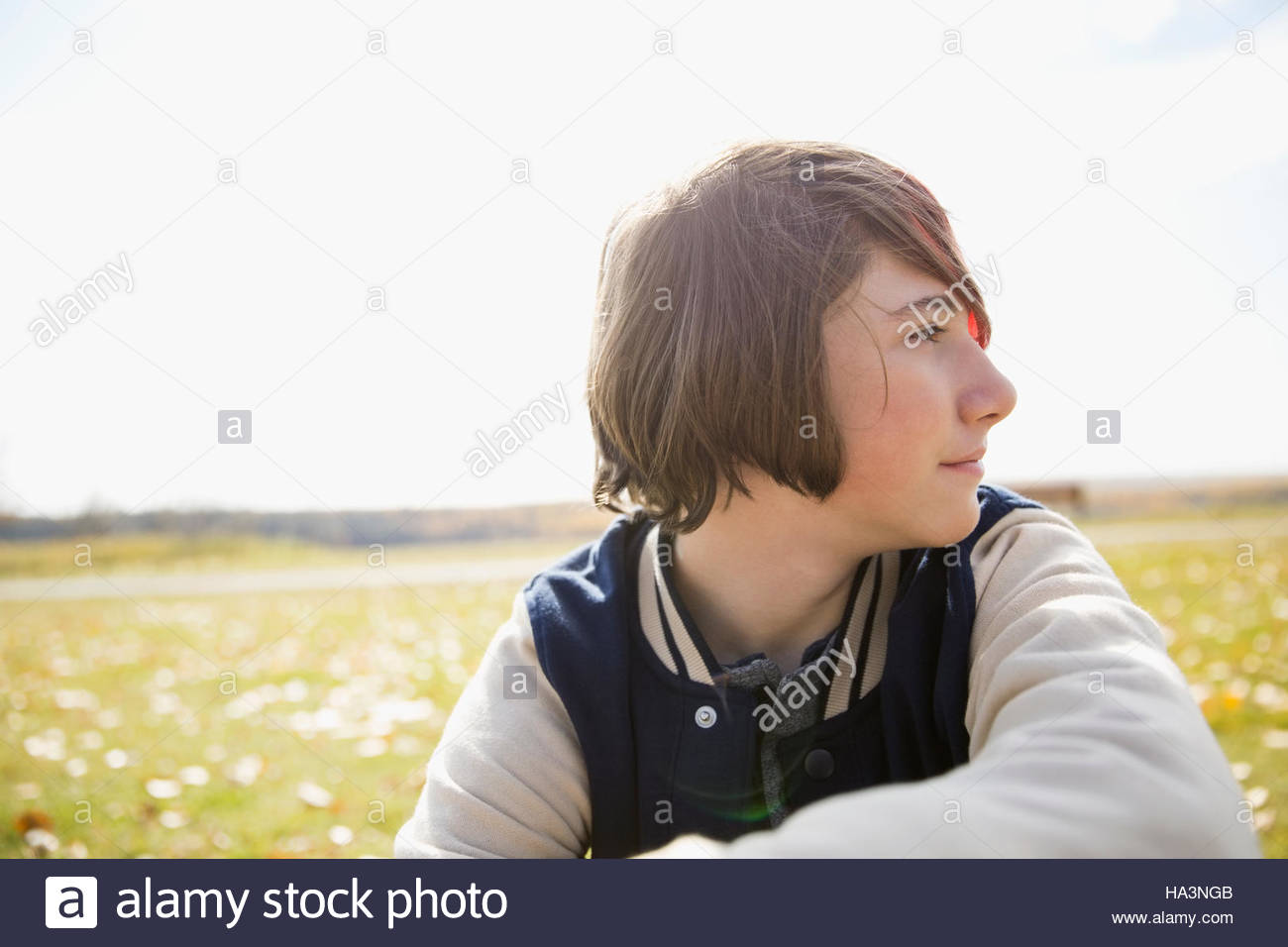 Boy tween hi-res stock photography and images - Alamy