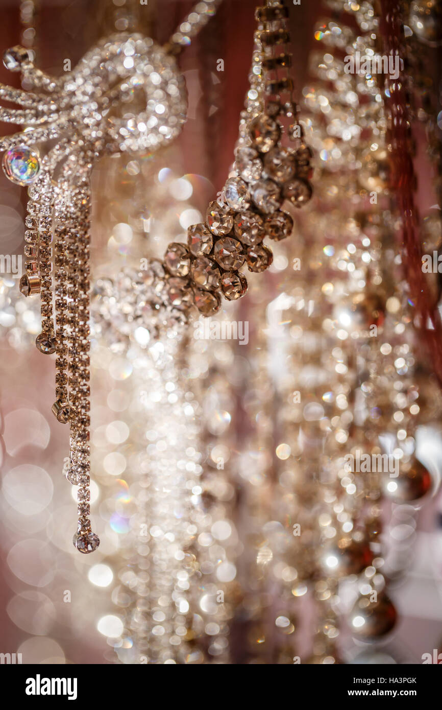 Gold rhinestones hi-res stock photography and images - Alamy