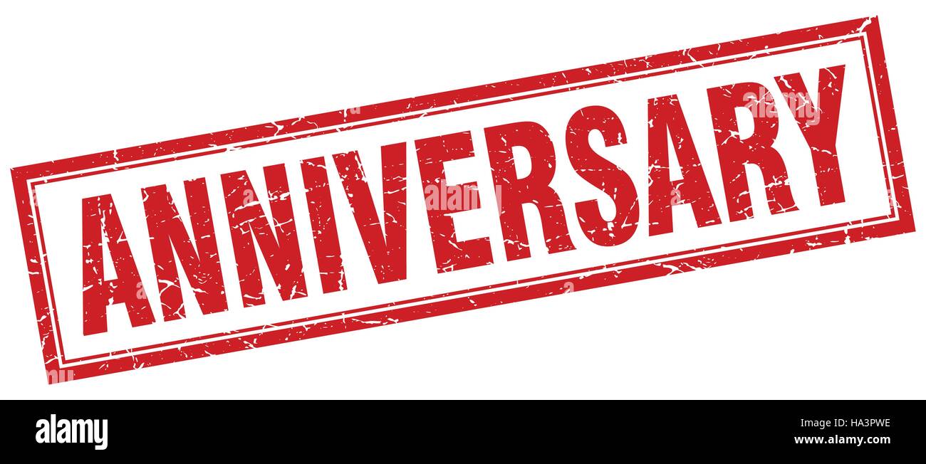 anniversary square stamp Stock Vector Image & Art - Alamy
