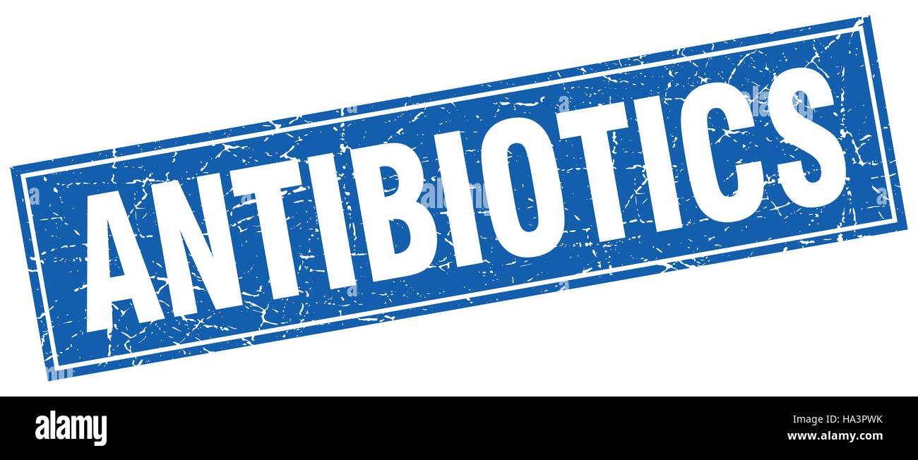 antibiotics square stamp Stock Vector Image & Art - Alamy