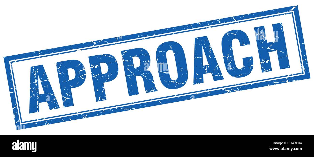 approach square stamp Stock Vector Image & Art - Alamy
