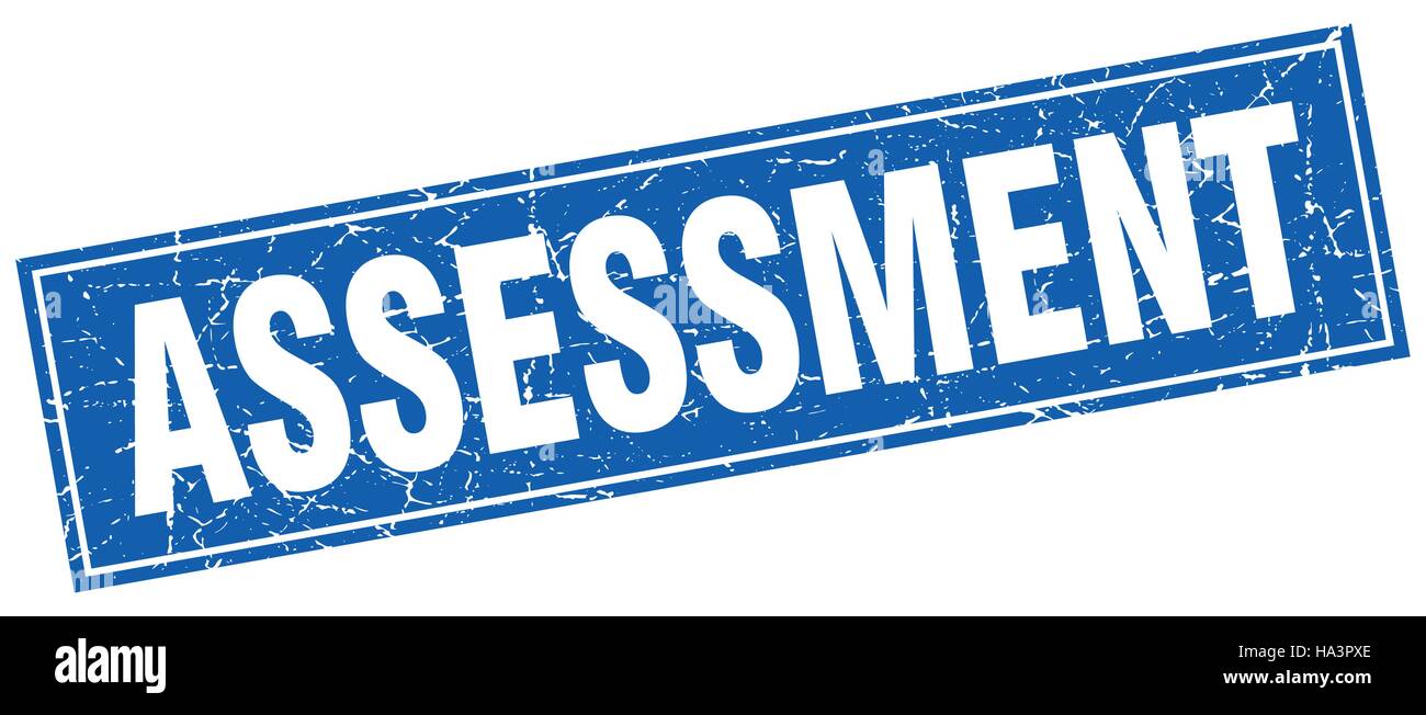 assessment square stamp Stock Vector Image & Art - Alamy