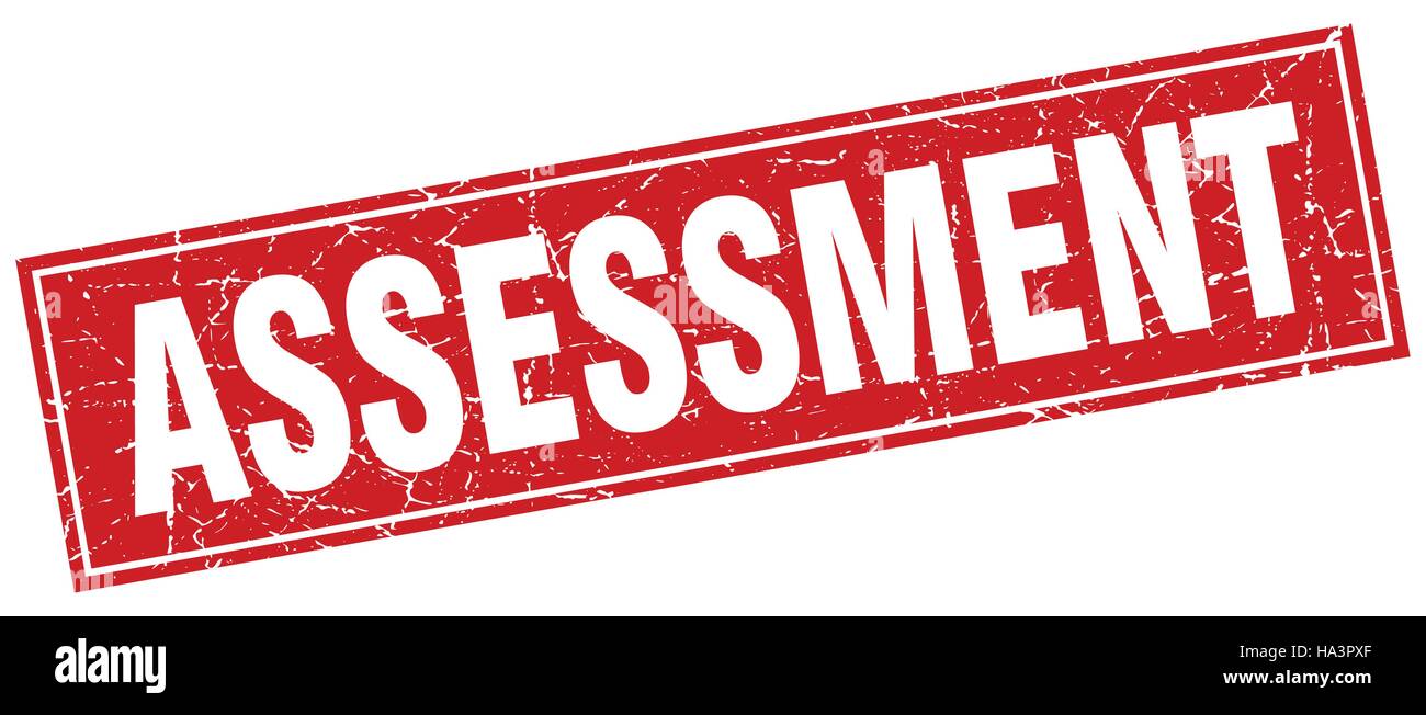 assessment square stamp Stock Vector Image & Art - Alamy