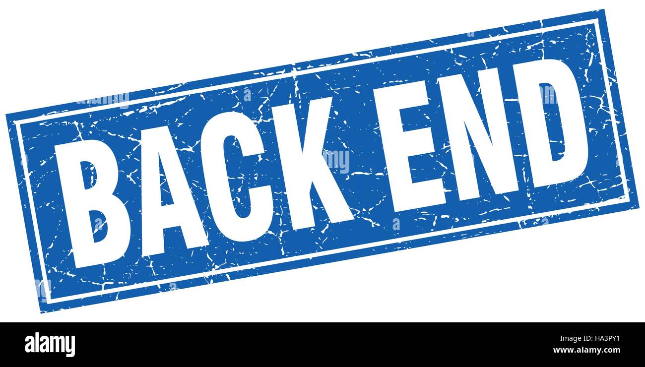 back end square stamp Stock Vector Image & Art - Alamy