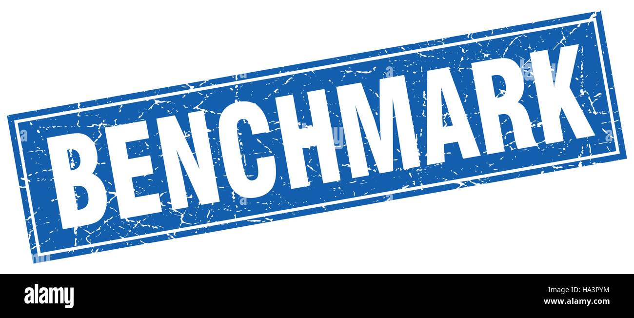 benchmark square stamp Stock Vector Image & Art - Alamy