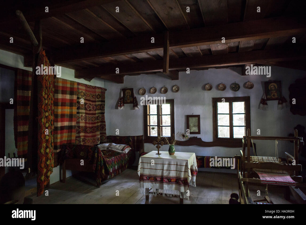 Peasant cottage interior hi-res stock photography and images - Alamy