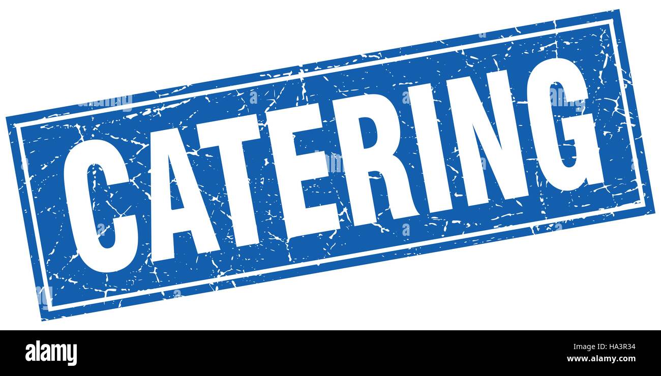 catering square stamp Stock Vector Image & Art - Alamy