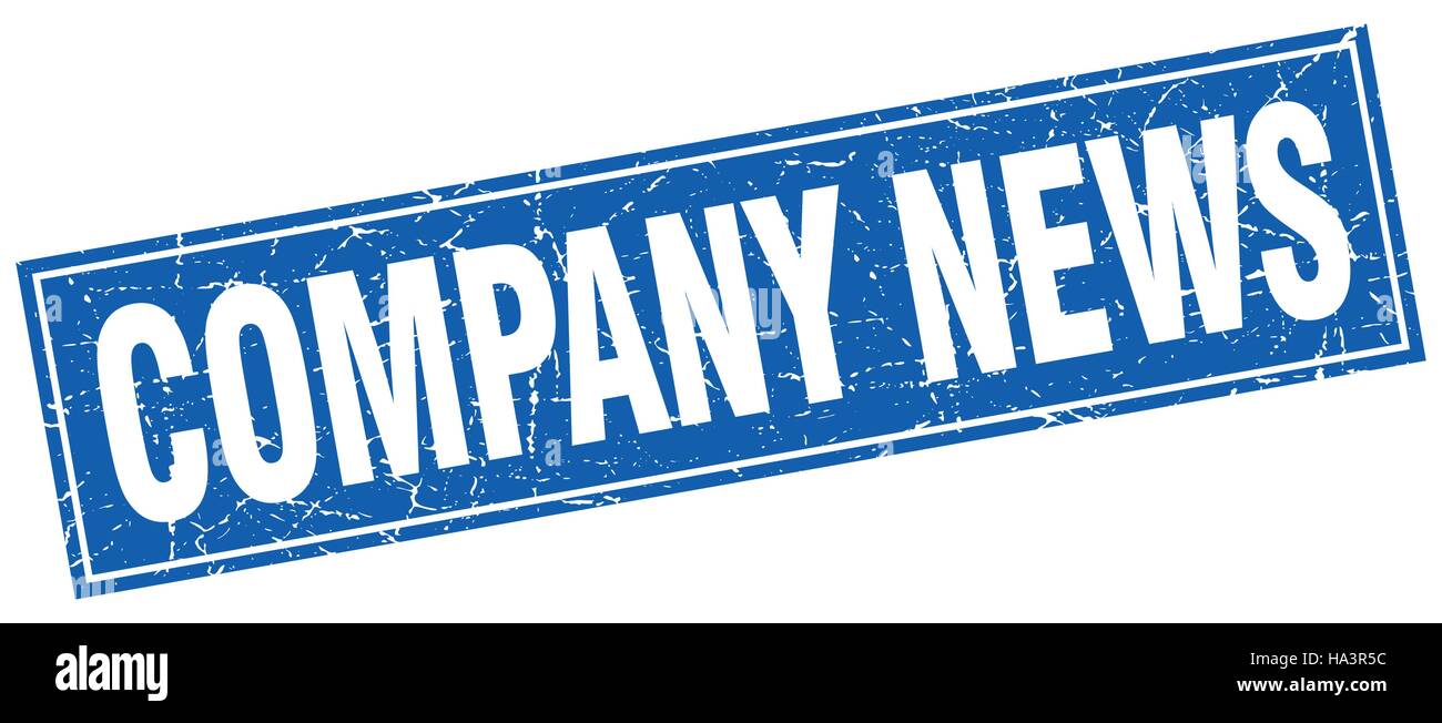company news square stamp Stock Vector Image & Art - Alamy