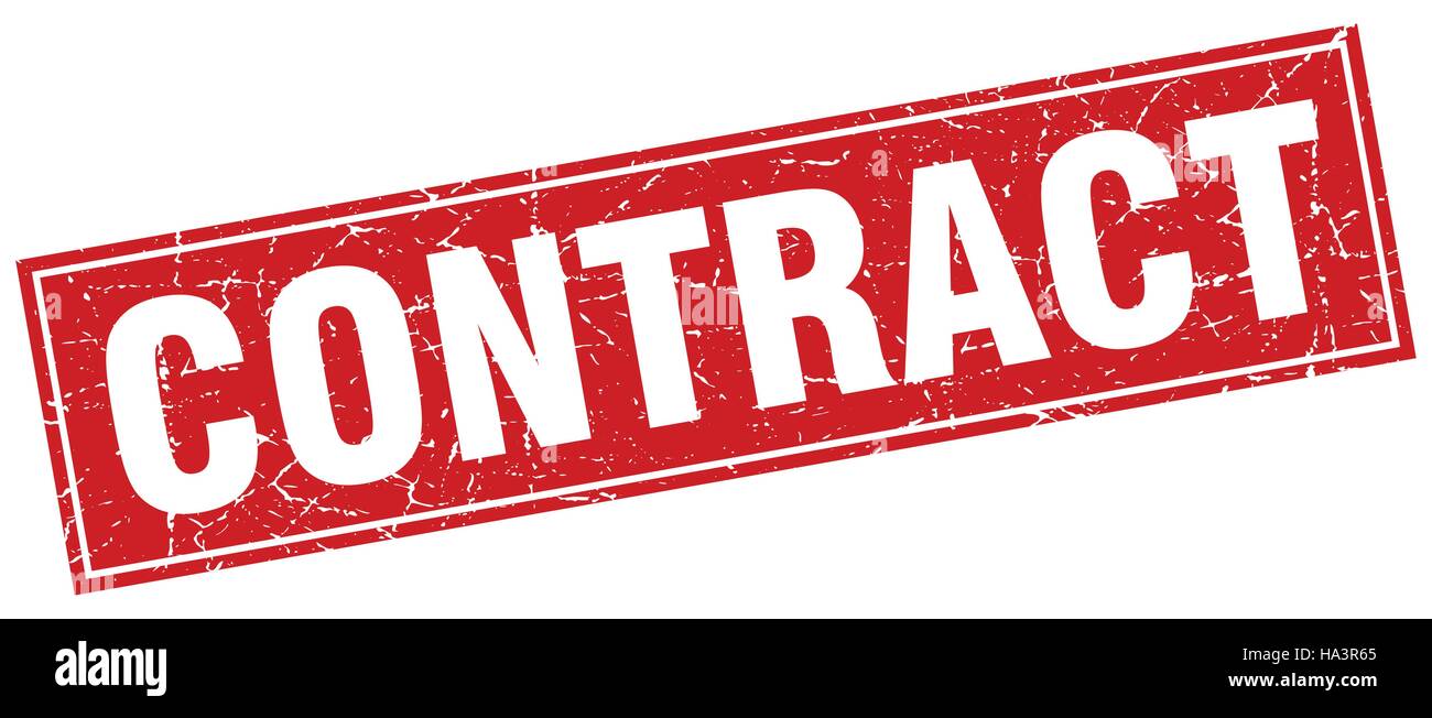 contract square stamp Stock Vector Image & Art - Alamy