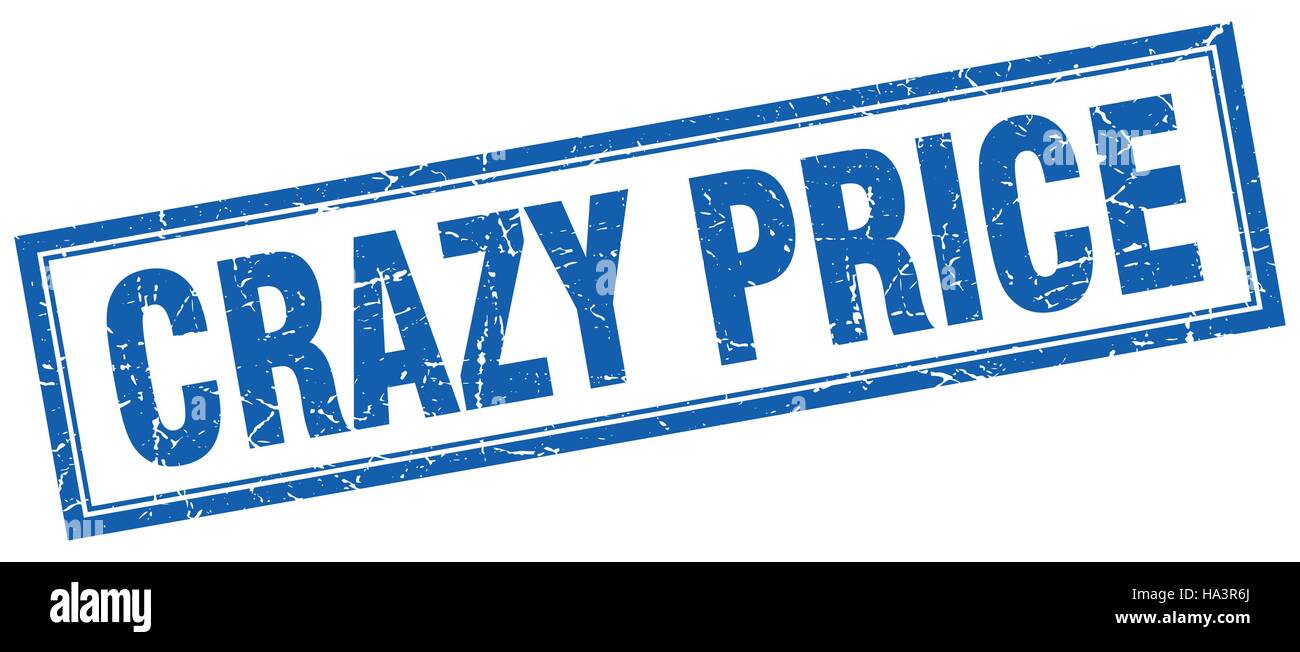 crazy price square stamp Stock Vector Image & Art - Alamy