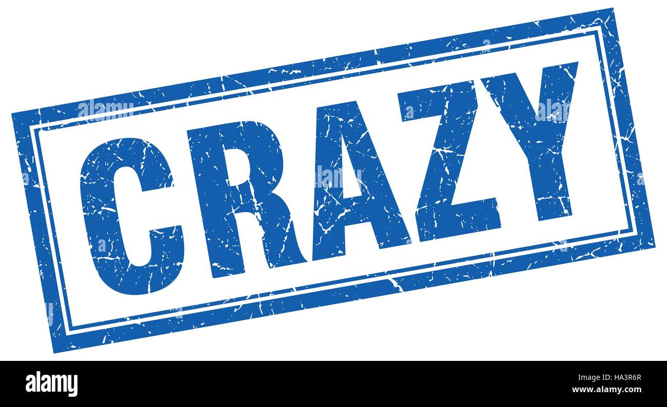 crazy square stamp Stock Vector Image & Art - Alamy